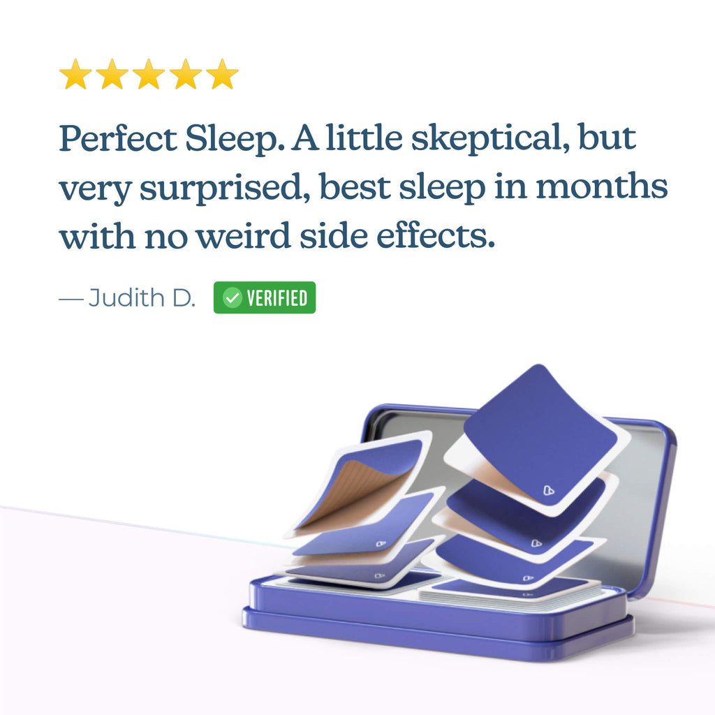 Good Night Patches - Natural Sleep Aid Patches for Better Sleep | Vibrants®
