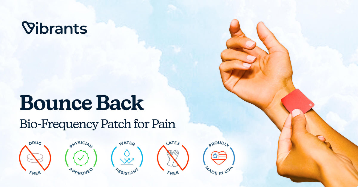 Bounce Back Patches - Bio-Frequency Patches for Natural Relief | Vibrants®